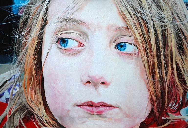 Winter Phoebe Painting by Harvey Taylor | Saatchi Art