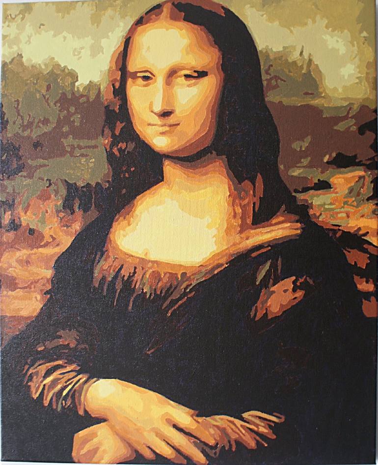 Mona Lisa Painting by Ilona Forys | Saatchi Art