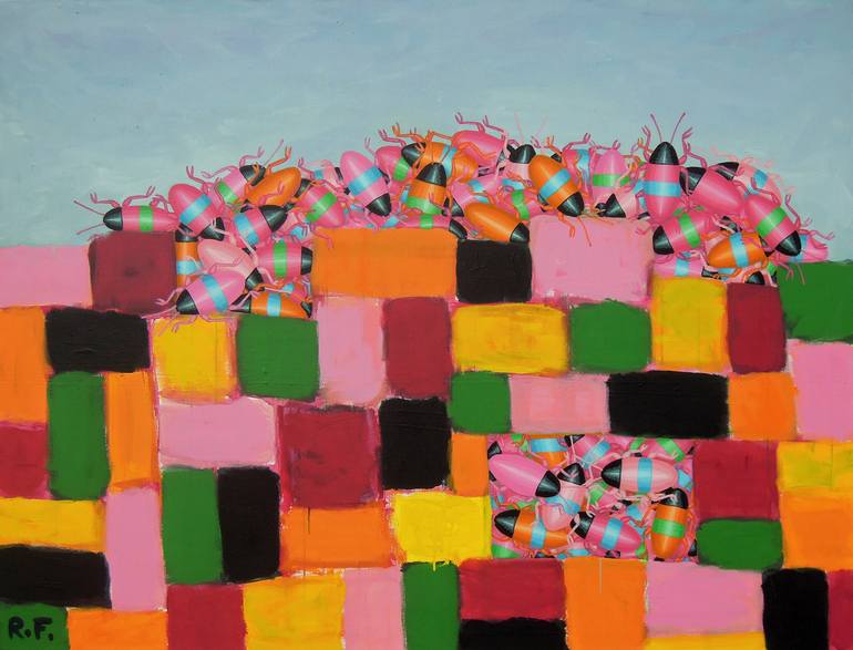 Only Love Painting by Roman Franta | Saatchi Art