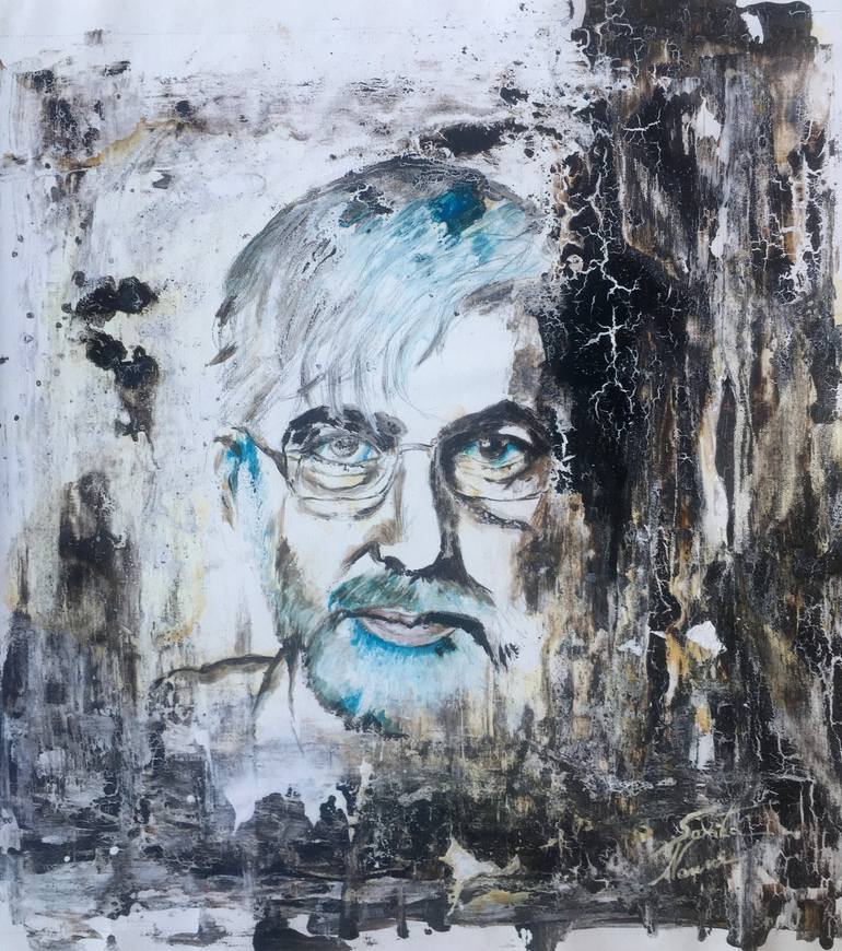 Massimo - Painting by S A R I T A Nanni | Saatchi Art