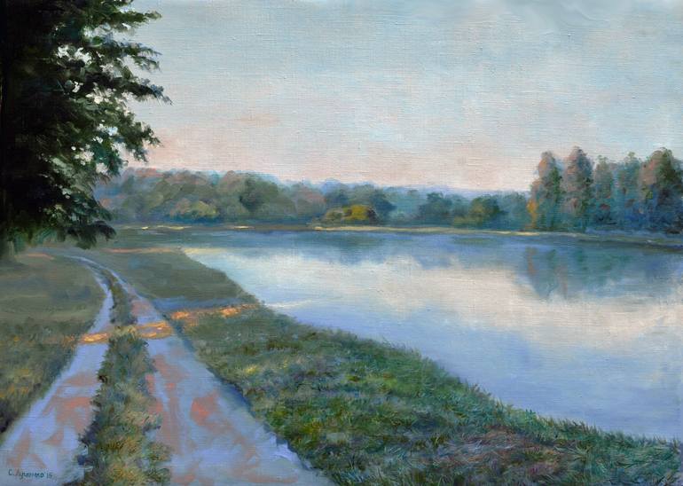 Noon Painting by Sergey Lutsenko | Saatchi Art