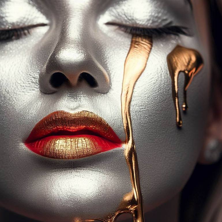 Colourful Lives Series No. 14 Digital by Mona Vayda | Saatchi Art