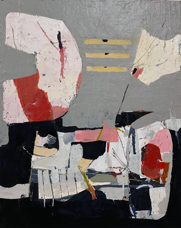 The Hook is in the Pink Painting by Donna Weathers | Saatchi Art