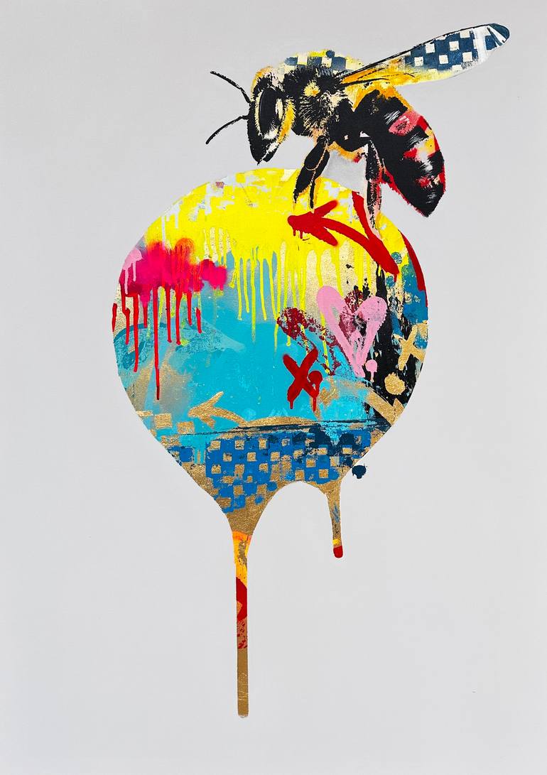 Queen Bee Painting by bollee patino | Saatchi Art