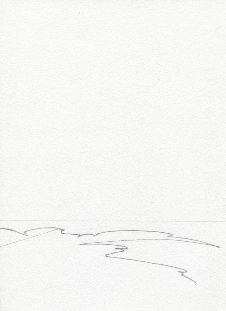 Sobre papel XIII de la serie El mar. ¡Solo la mar! Drawing by Mariano ...