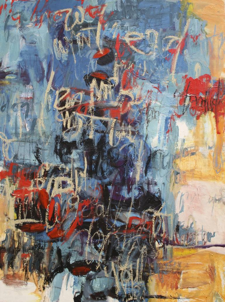 Uranus Station Painting by Kate Flückinger | Saatchi Art