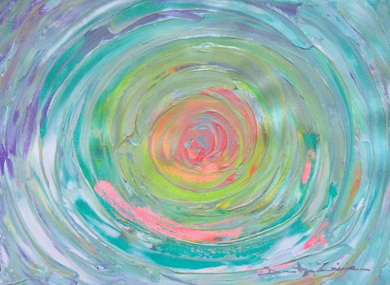 Transparency Painting by Danittza Zimic | Saatchi Art