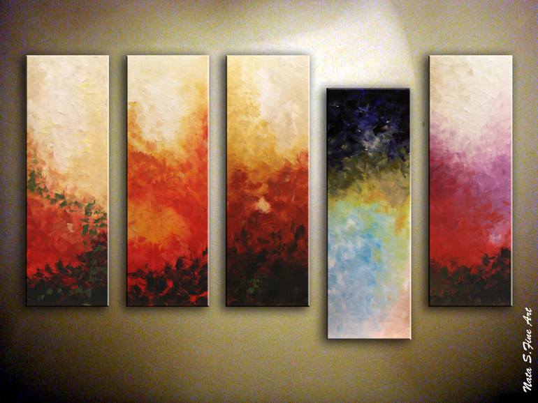 Philosophy of Colors Painting by Nataliya Stupak | Saatchi Art