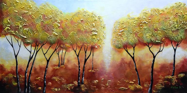 Autumn Painting by Nataliya Stupak | Saatchi Art