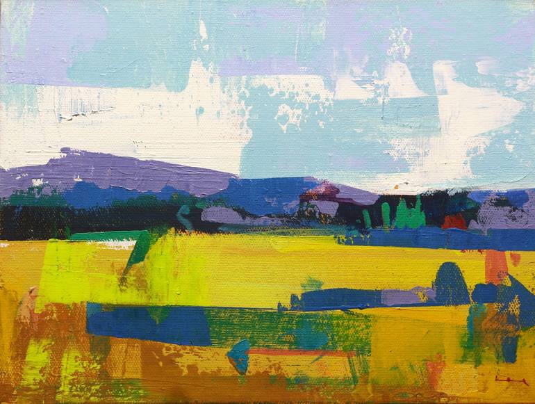Late summer 12 Painting by Chance Lee | Saatchi Art