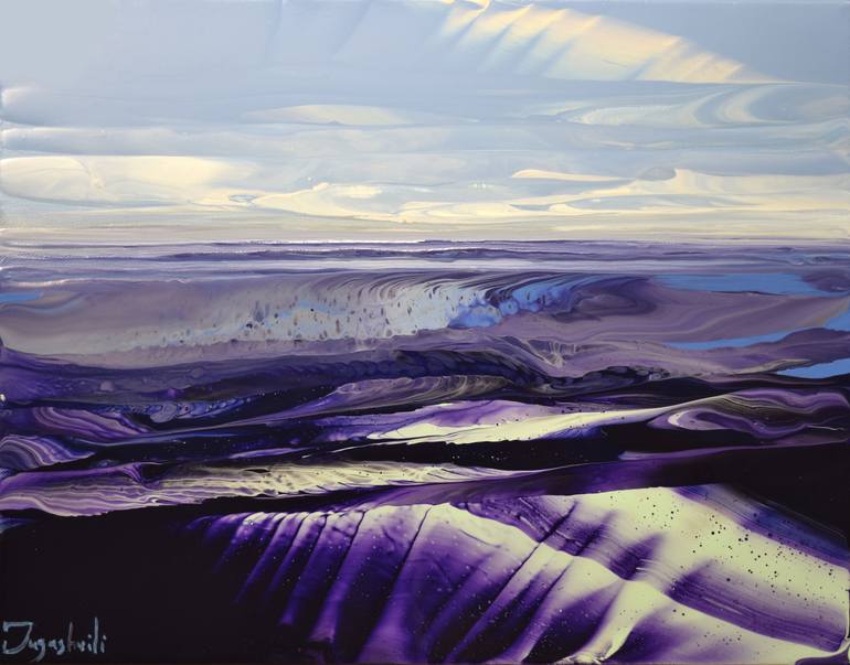 The Cold Waters 5 Painting by Jacob Jugashvili | Saatchi Art