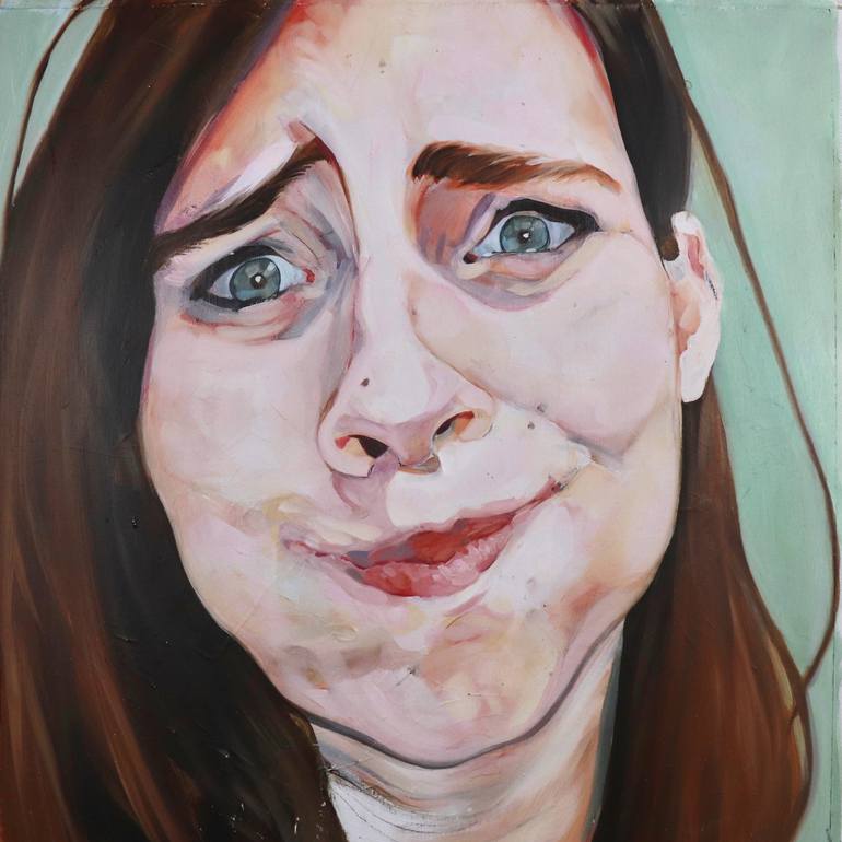 Mouthful of air Painting by Alexa Snyder | Saatchi Art