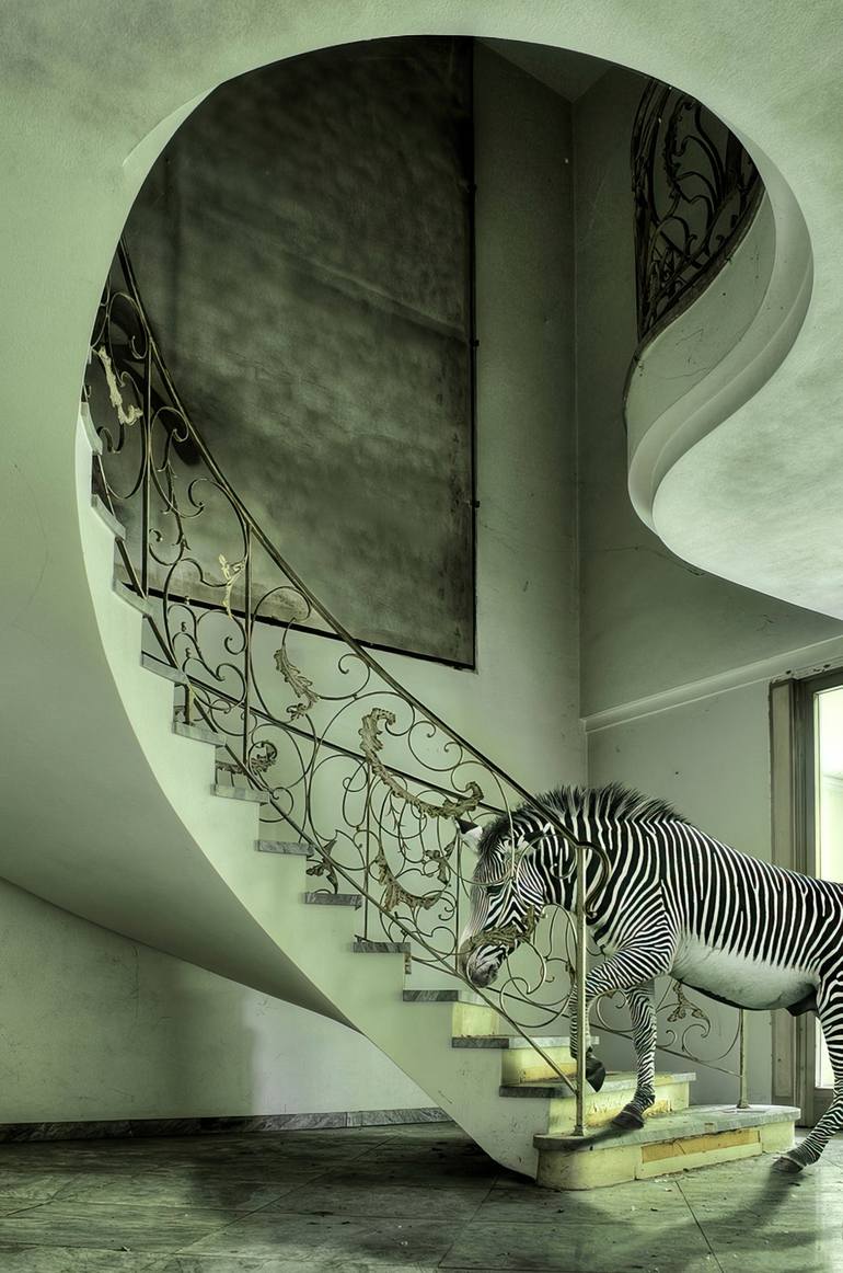 Stairs And Stripes (Frame Incl.) - Limited Edition of 7 Photography by ...