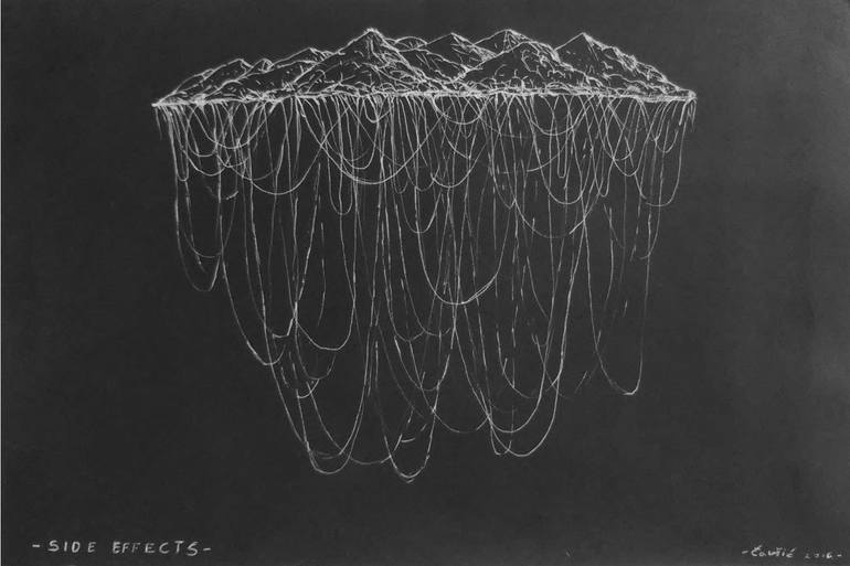 SIDE EFFECTS Drawing by Mario Causic | Saatchi Art