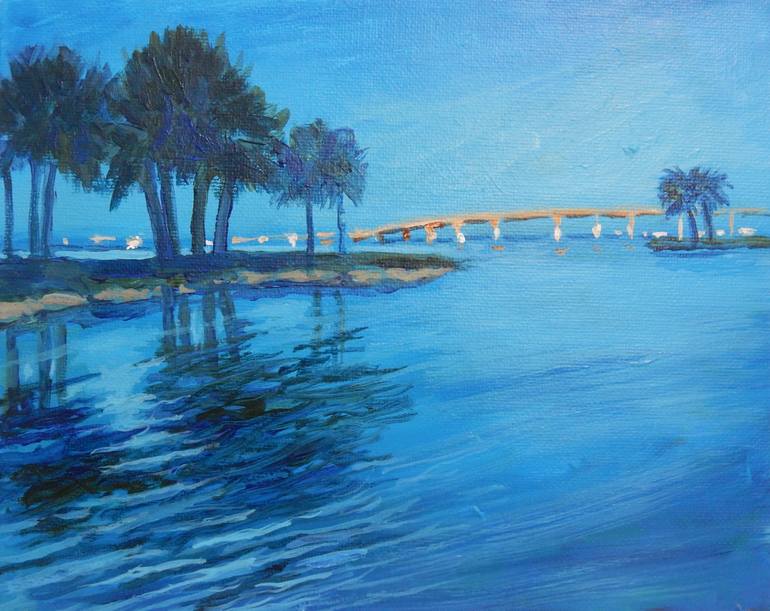 Space Coast Painting by Joy Parks Coats | Saatchi Art