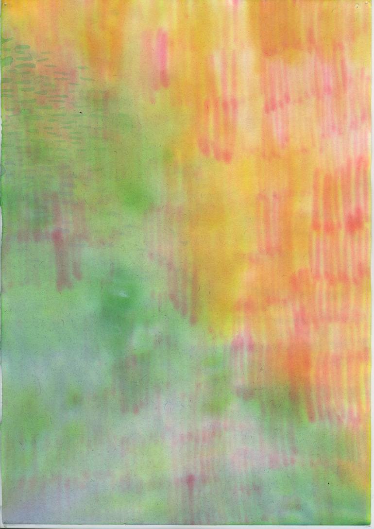 paper diary/emotional map Painting by Bogi Bíró | Saatchi Art