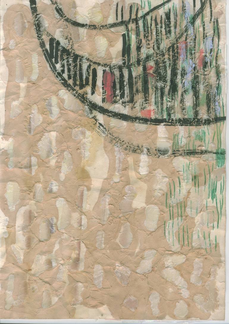 paper diary/emotional map Painting by Bogi Bíró | Saatchi Art