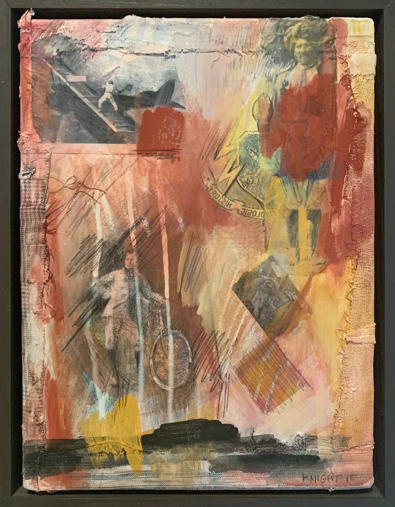 Bicycle Biplane Painting by Jeb Knight | Saatchi Art