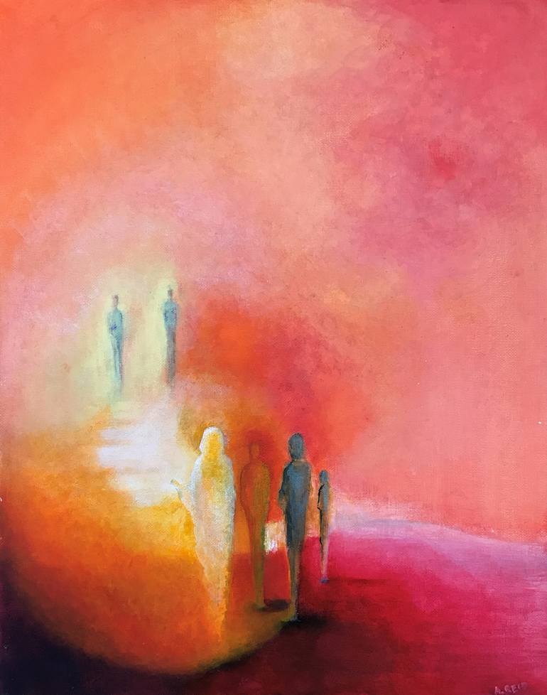Transfiguration Painting by Anne Reid | Saatchi Art