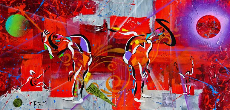 The Absence Painting by Tropel Art | Saatchi Art