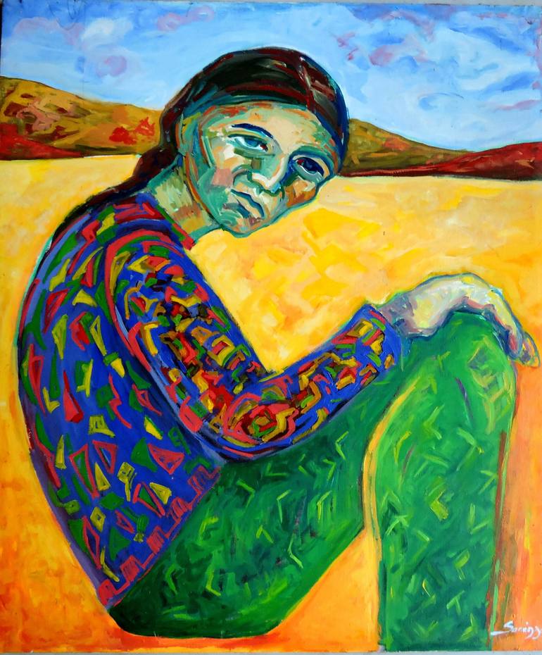 Hispanic and Latin American cultures. Painting by Raquel Sarangello ...