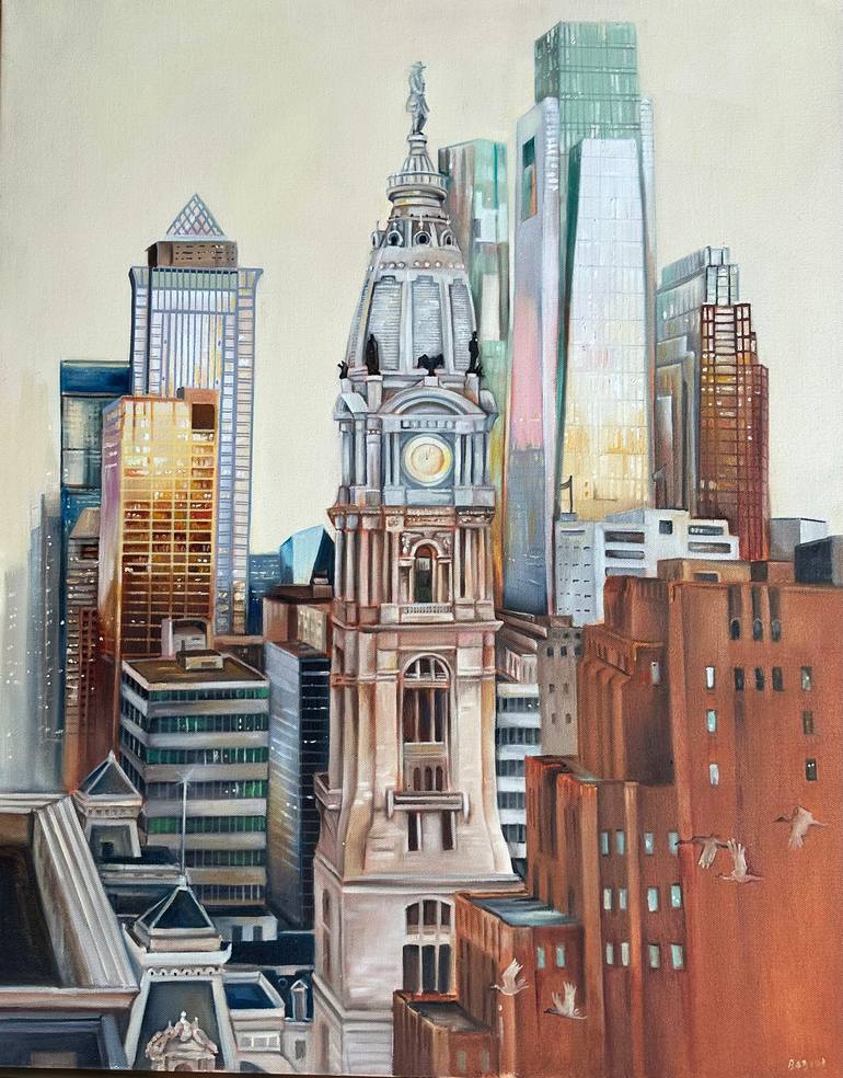 Golden Hour Painting by Whitney Babin | Saatchi Art