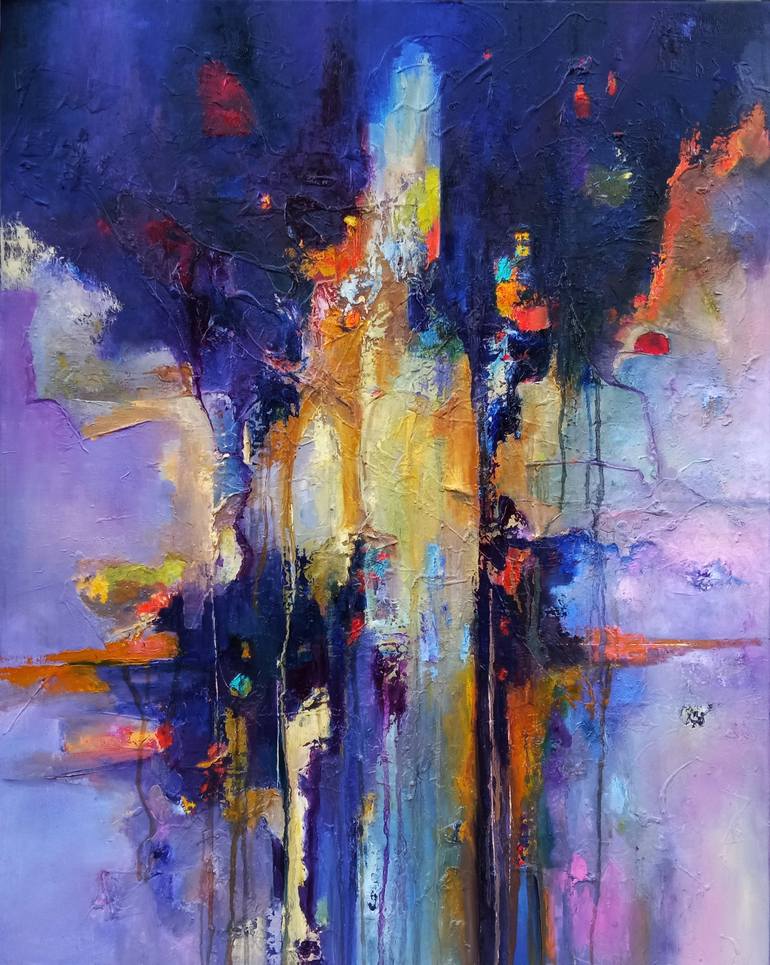 like birds without nests Painting by Tadeusz Machowski | Saatchi Art