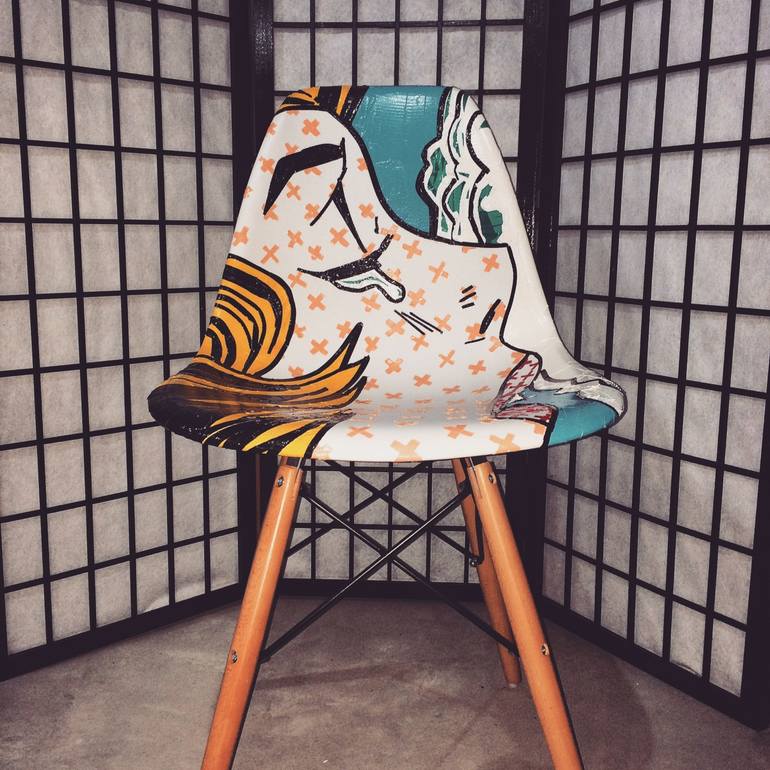 Whining Chair Painting by Lance Delao | Saatchi Art