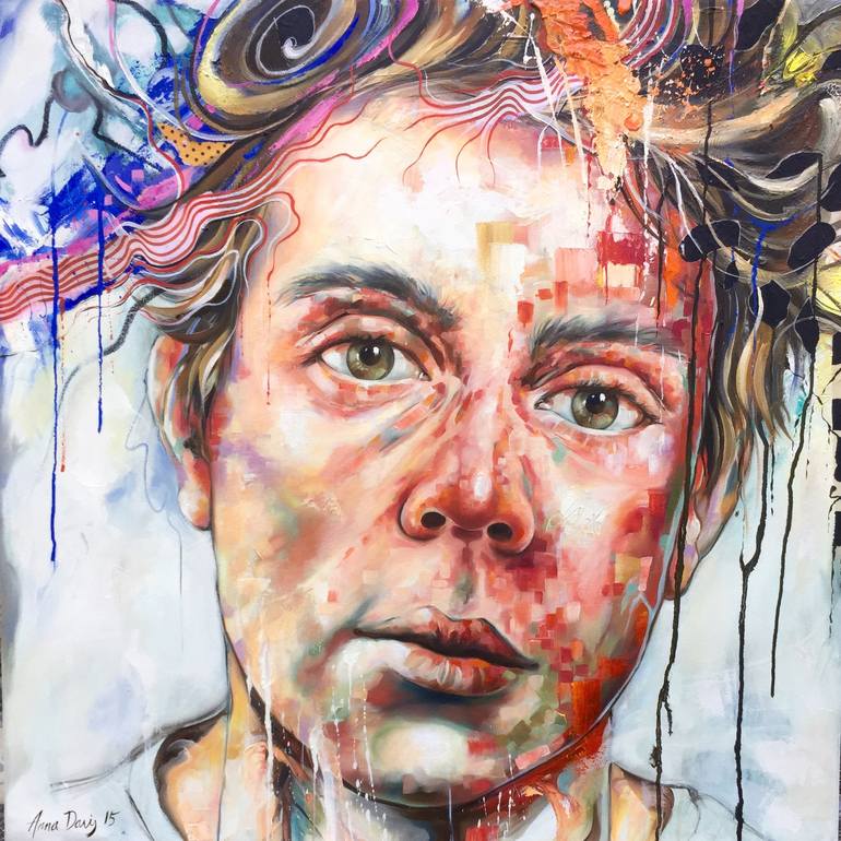 Zapped Painting by Anna Davis | Saatchi Art