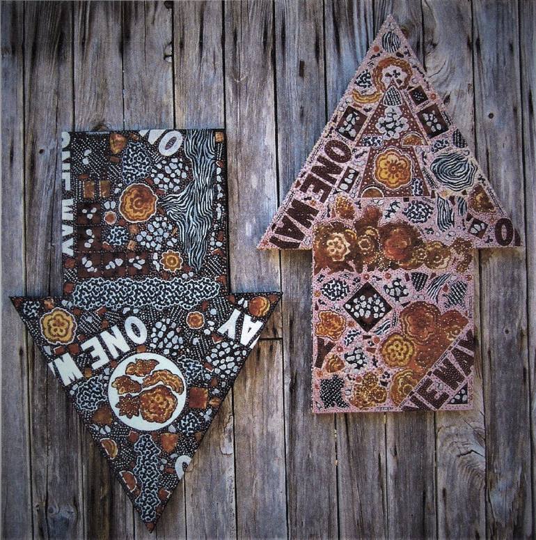 ONE WAY Painting by Norman Blackwell | Saatchi Art