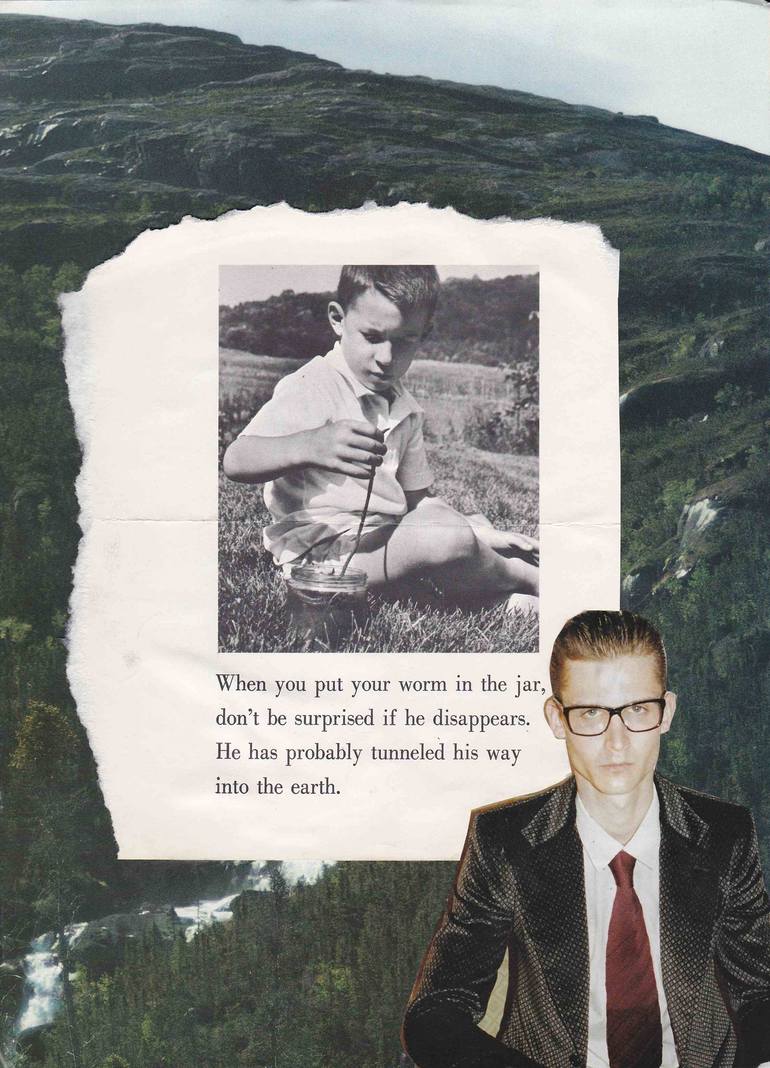 boyhood Collage by Ellen Parsons | Saatchi Art