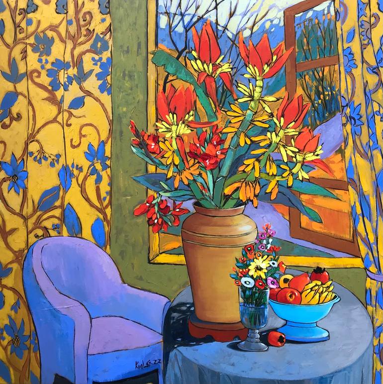 Color of nostalgia (4/6) Painting by Tran Kuolg | Saatchi Art