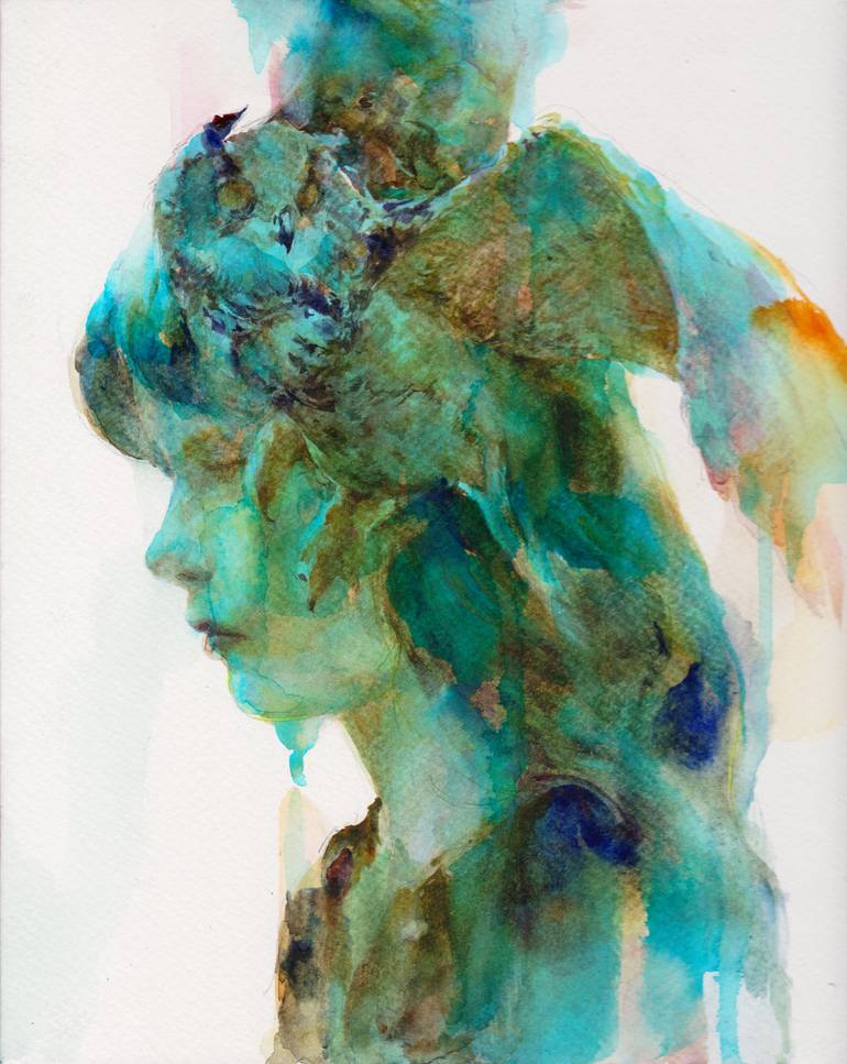Blue Spring vol.335 Painting by Ko Byung Jun | Saatchi Art