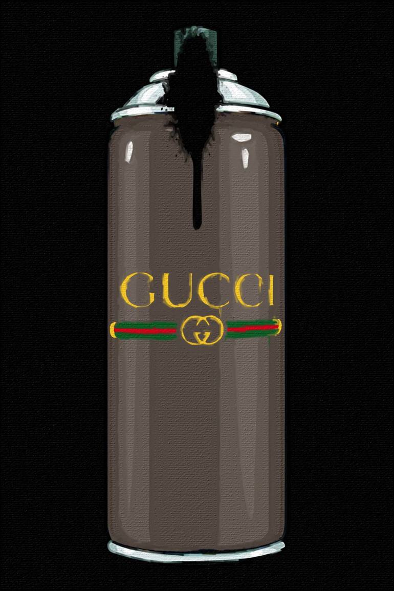 Gucci Spray Paint Graffiti Pop Art Digital by Tony Rubino | Saatchi Art