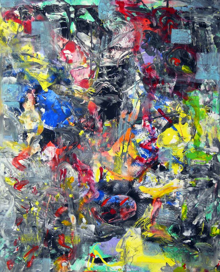 41. BERLIN. OBEDIENCE. Painting by Igor Eugen Prokop | Saatchi Art