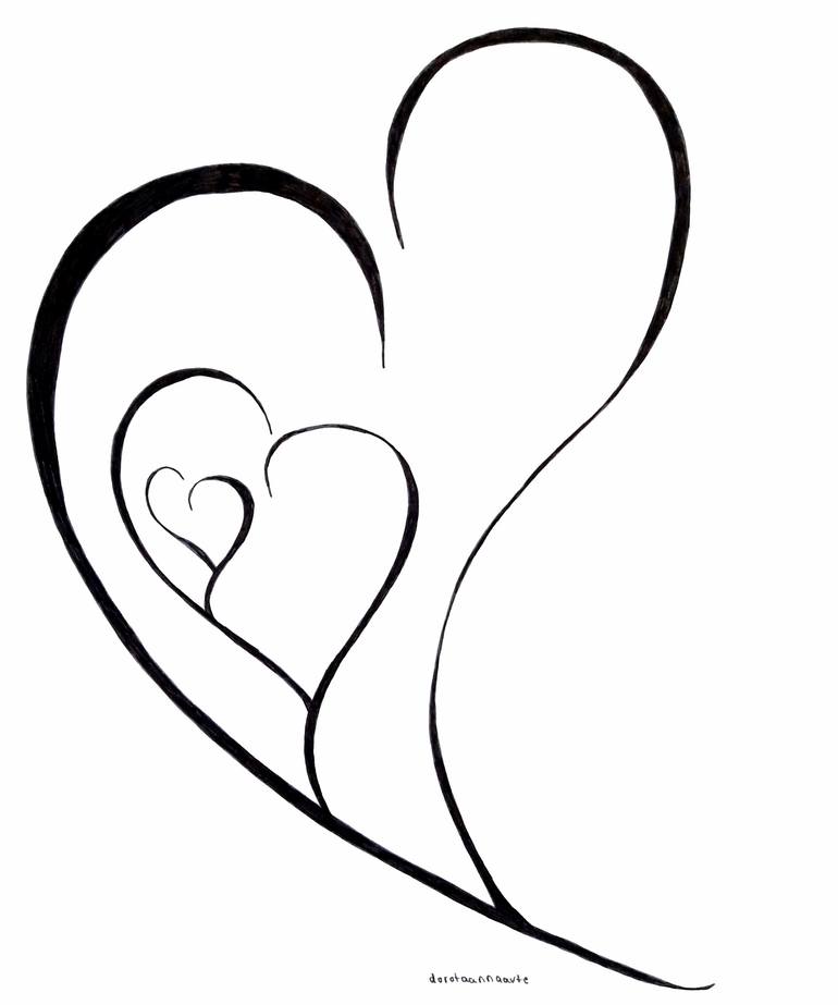 Beautiful life Drawing by Dorota Anna Undrych | Saatchi Art