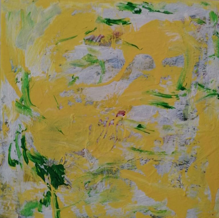 yellow quartz Painting by Yagmur Turan | Saatchi Art