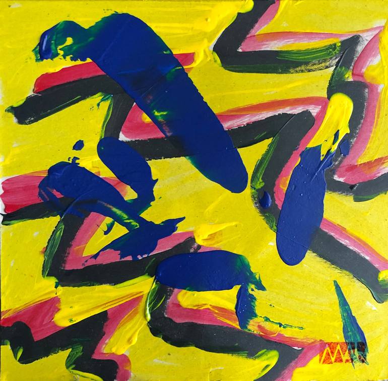 Splash Painting by Myles Hunt | Saatchi Art